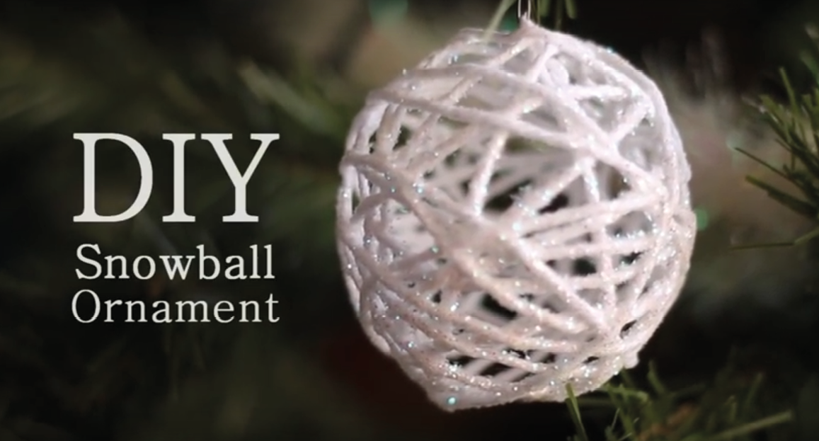 Jule DIY: Glimmer snebold - Julegaver til alle